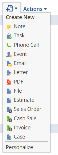 Customizing the NetSuite Actions Menu for Enhanced Workflows – Logic Raid